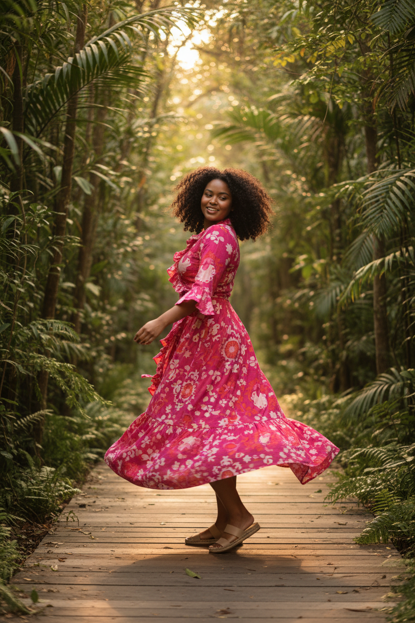 Mickey wrap Dress – Pixel Shoes